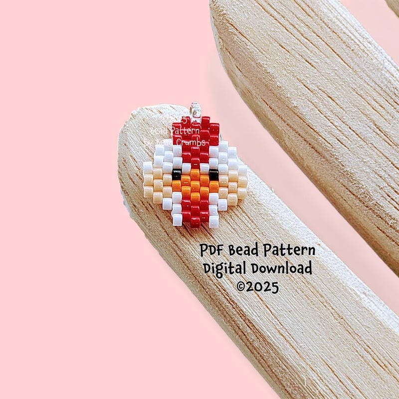 Beaded Rooster Pattern - Etsy