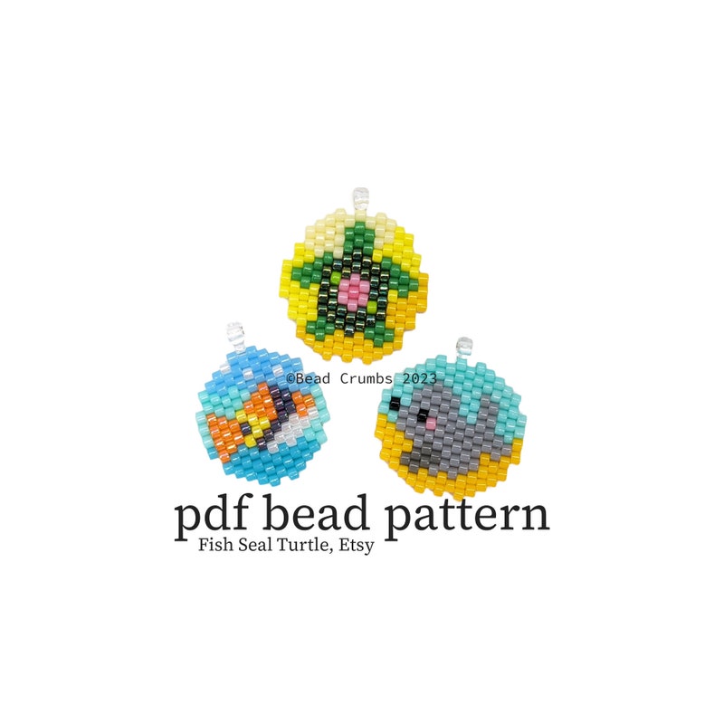 Seed Bead Turtle Pattern - Etsy
