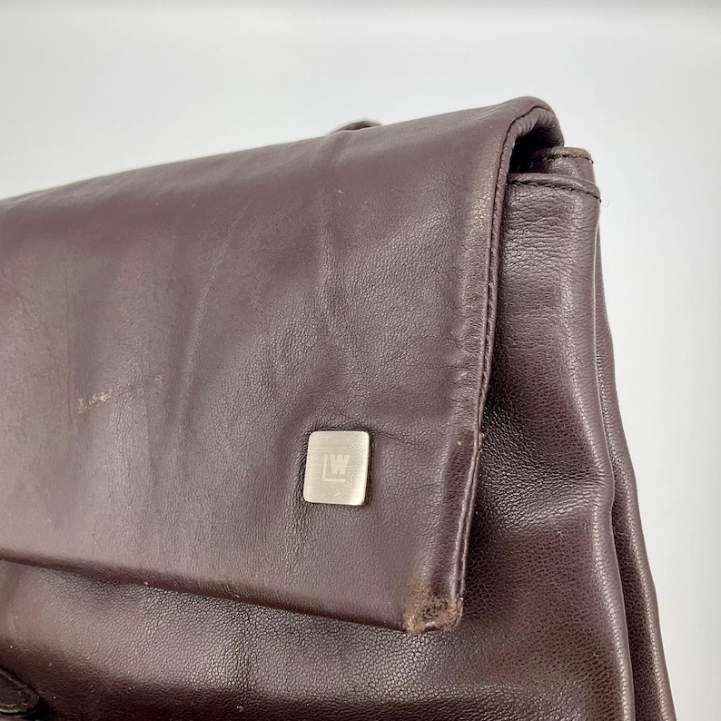 Vintage- Wilson's Leather Brown Mini Backpack - Etsy