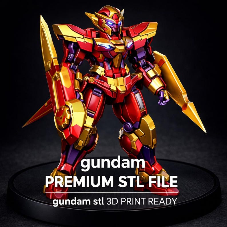 Gundam STL File Bundle (digital Download) - Etsy
