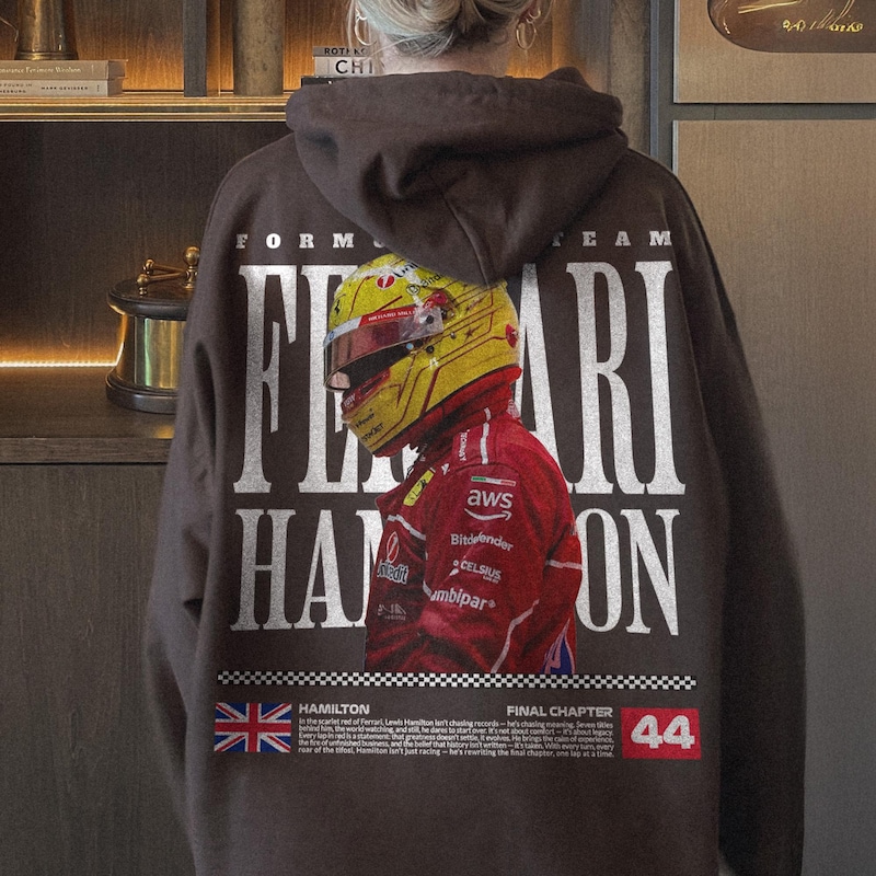 Formula 1 Hoodie Hamilton - Etsy