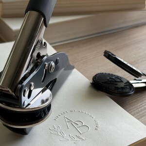 Personalized Book Embosser: Custom Library Stamp - Book Lover Gift - Etsy