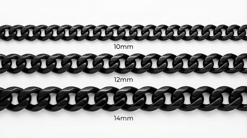 Thick Cuban Link Chain 10mm 12mm 14mm | Heavy Miami Cuban Chain for Men ...