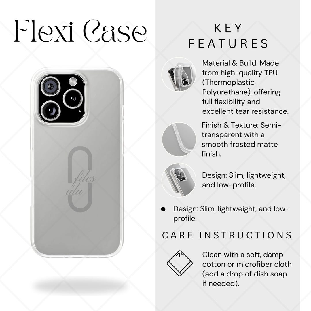 Flexi Phone Case Size Chart, Transparent Phone Case Chart, Phone Case ...