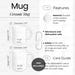 Mug Care Instructions, Mug Care Card, SVG, PNG, Small Business Supplies ...