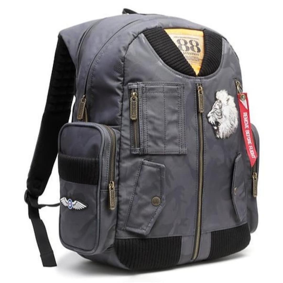 Aviation 88 Inspired , Uproar Bag, Backpack, the Iconic MA-1 Flight ...