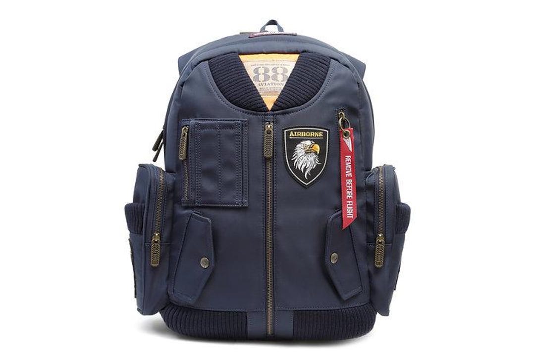 Aviation 88 Inspired , Airborne, Bag, Backpack, the Iconic MA-1 Flight ...