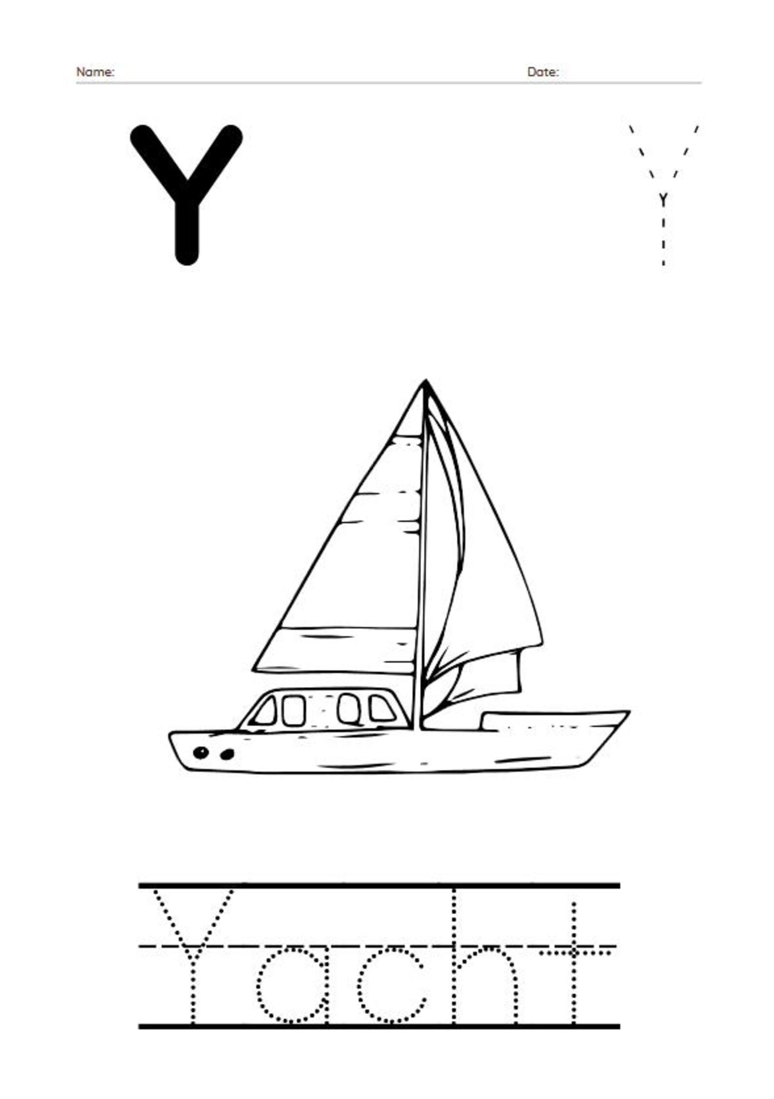 ABC Alphabet Coloring and Tracing Book for Kids ,ABC Printable Workbook ...