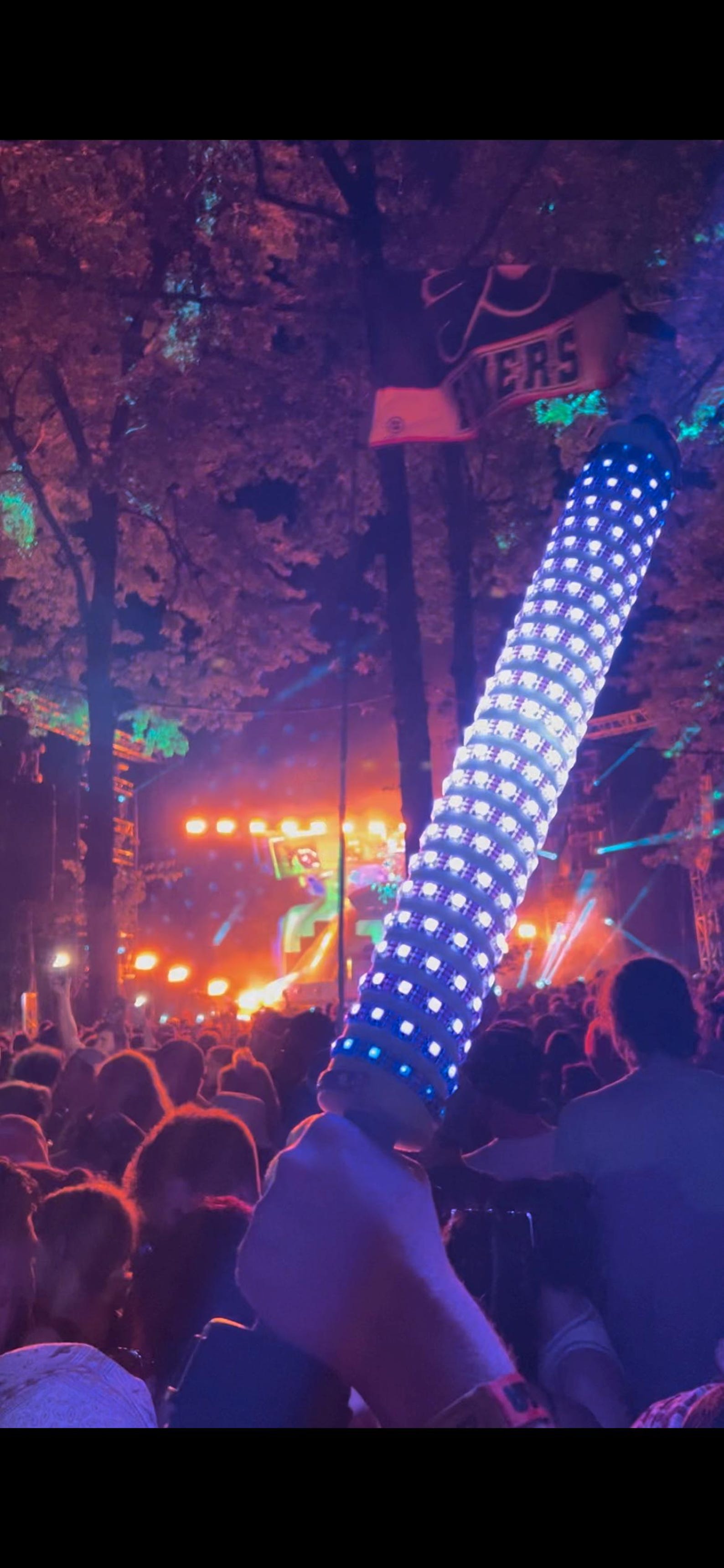 LED Festival Torch | Light up Sound Reactive Totem for Raves and ...