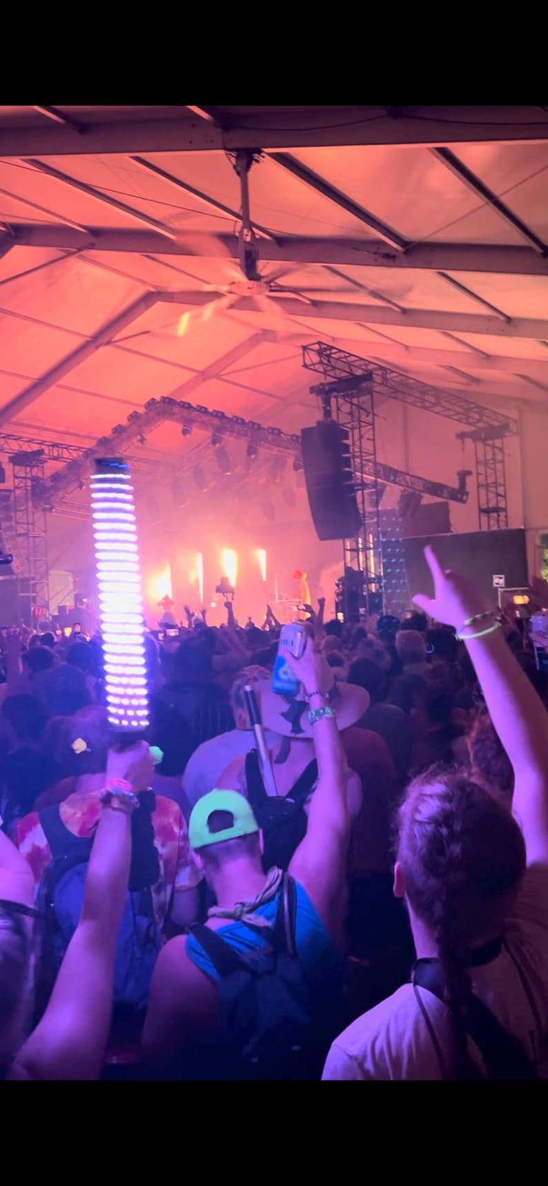 LED Festival Torch | Light up Sound Reactive Totem for Raves and ...