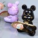 Colorful Bear Butler Statue: Resin Nordic Decor With Tray - Etsy