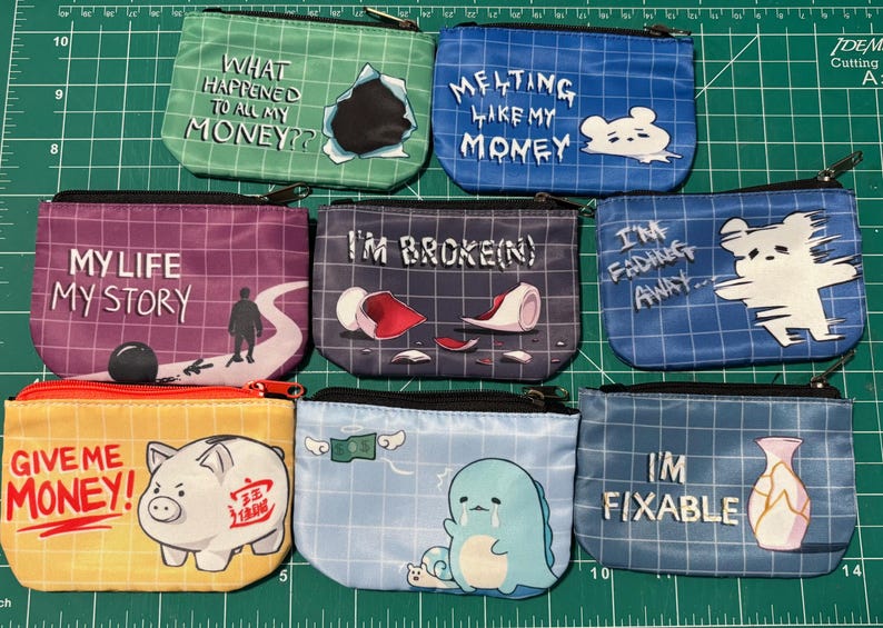 Funny Quote Coin Purse: Small Zipper Pouch - Etsy