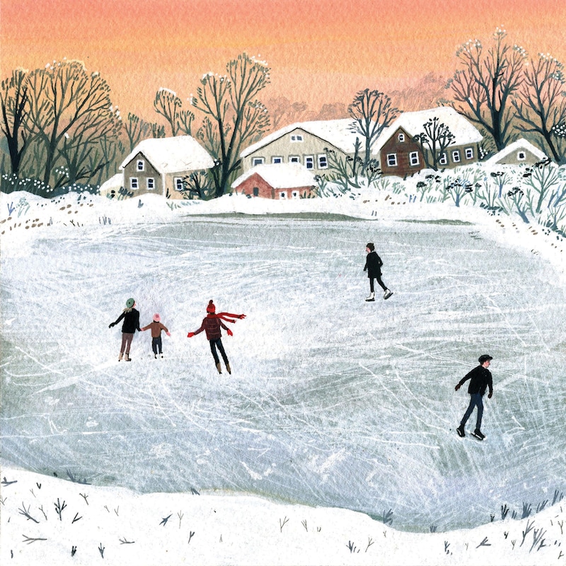 Ice Skating Ring - Etsy