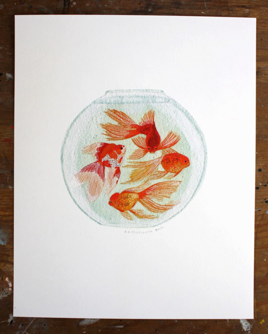 Fish Bowl - Etsy