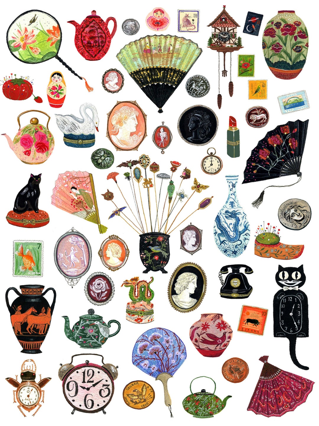 Delectable Collectibles Print - Etsy