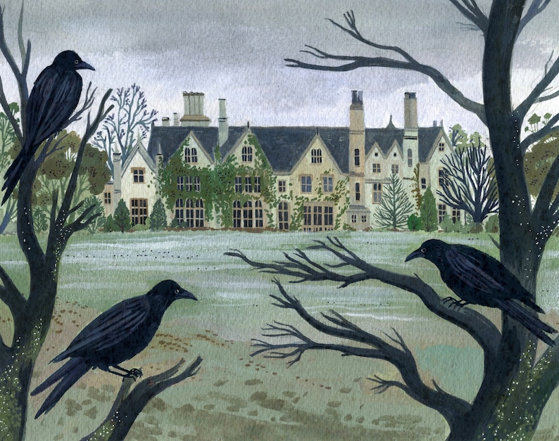 Manderley Print - Etsy UK