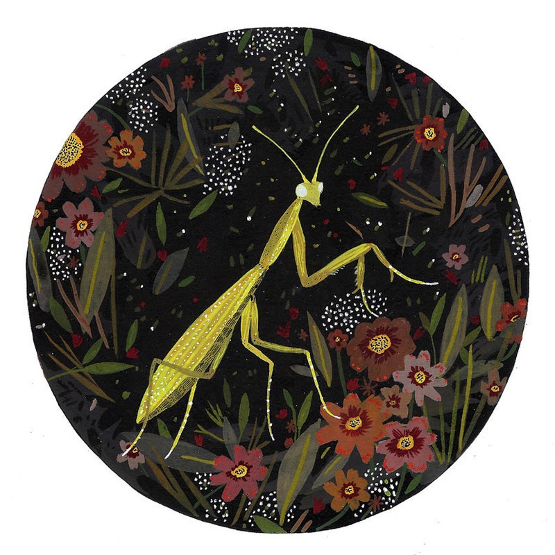 Praying Mantis - Etsy