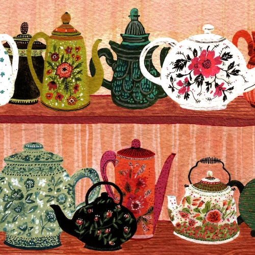 Tea Pot Collection - Etsy