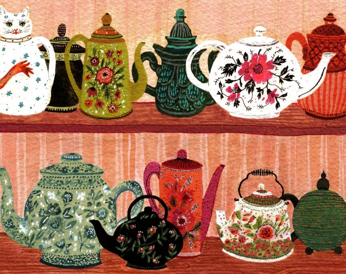 Tea Pot Collection - Etsy España