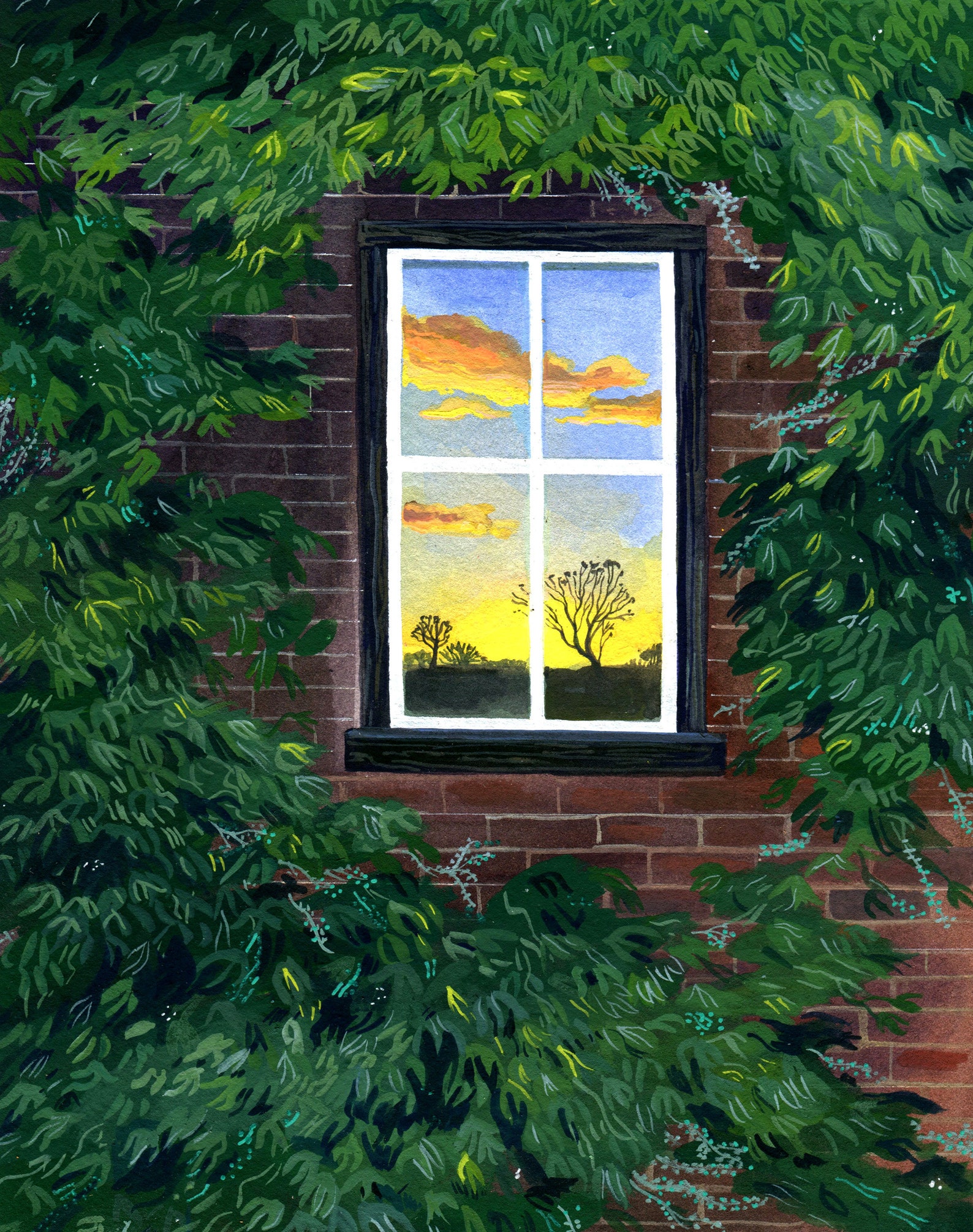 Window Reflection - Etsy