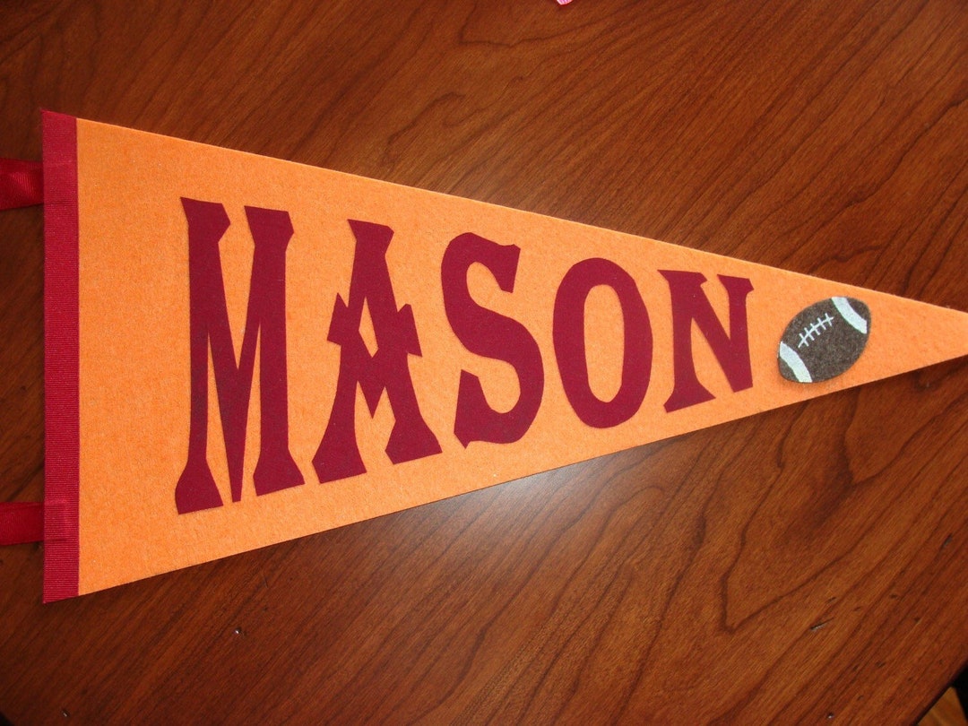 Personalized Sport Pennant - Baseball Basketball Football Soccer School ...