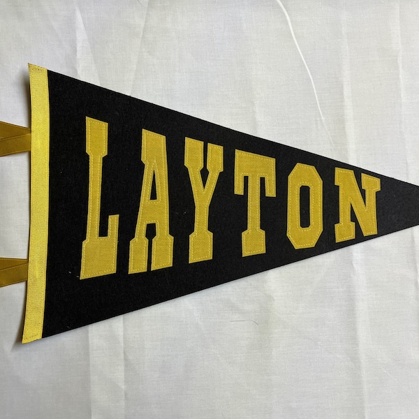 Personalized Sports Pennant - Etsy