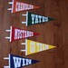 Set of 5 Personalized Pennants- Kids Girls Boys Sport Pennant Birthday ...