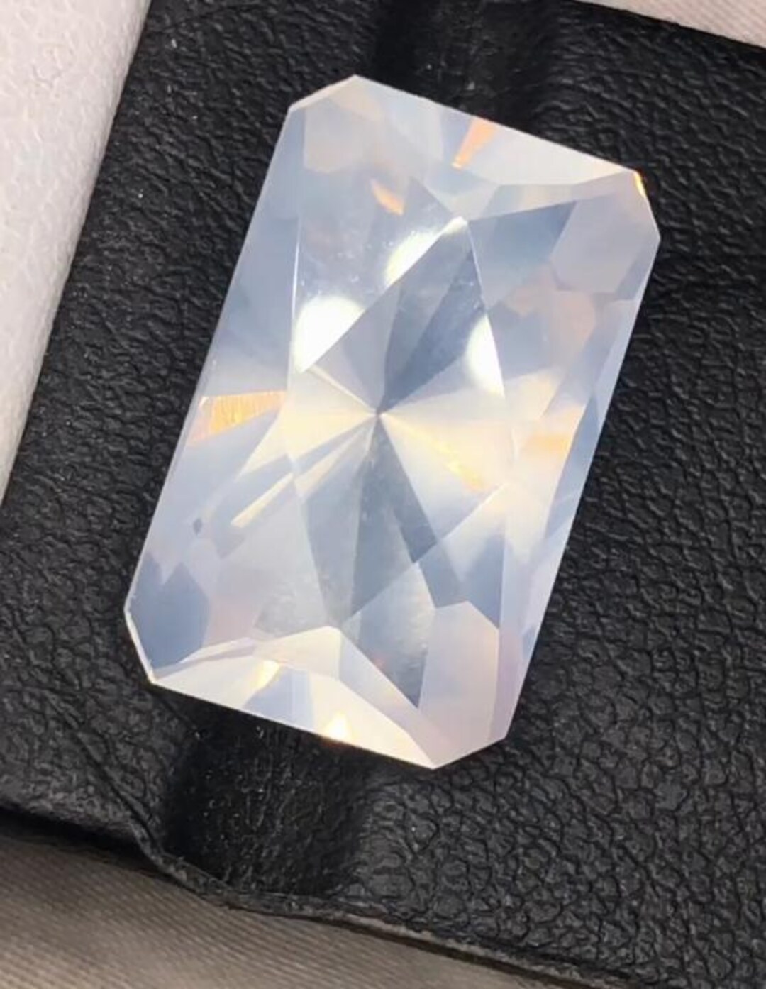 11.70 Ct Natural Milky Quartz – Fancy Cut - Untreated - Etsy