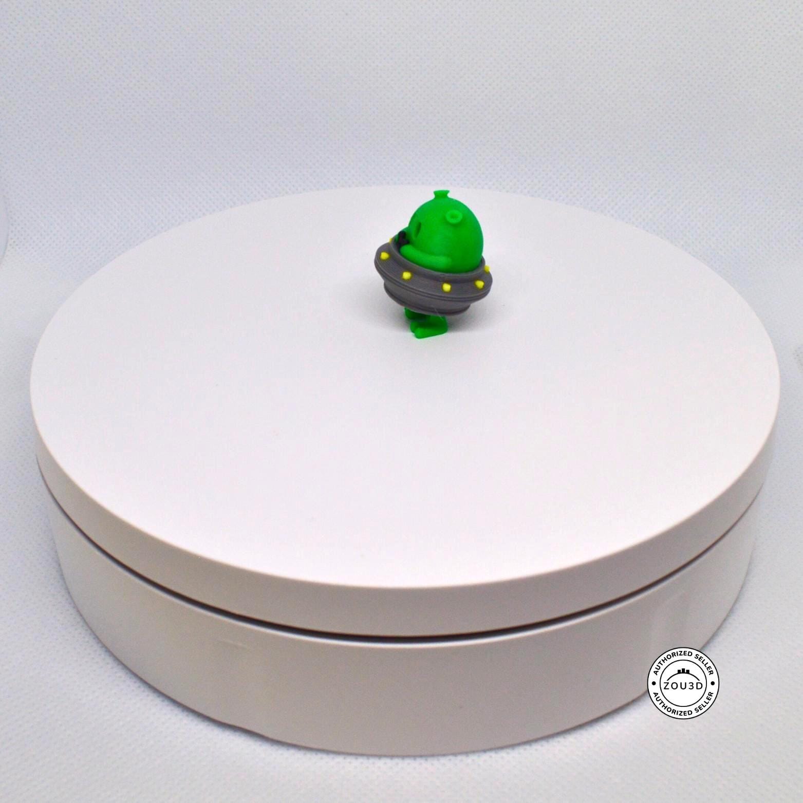 3D Printed UFO Alien Figurine - 3D Printed Articulating Miniature Gift ...