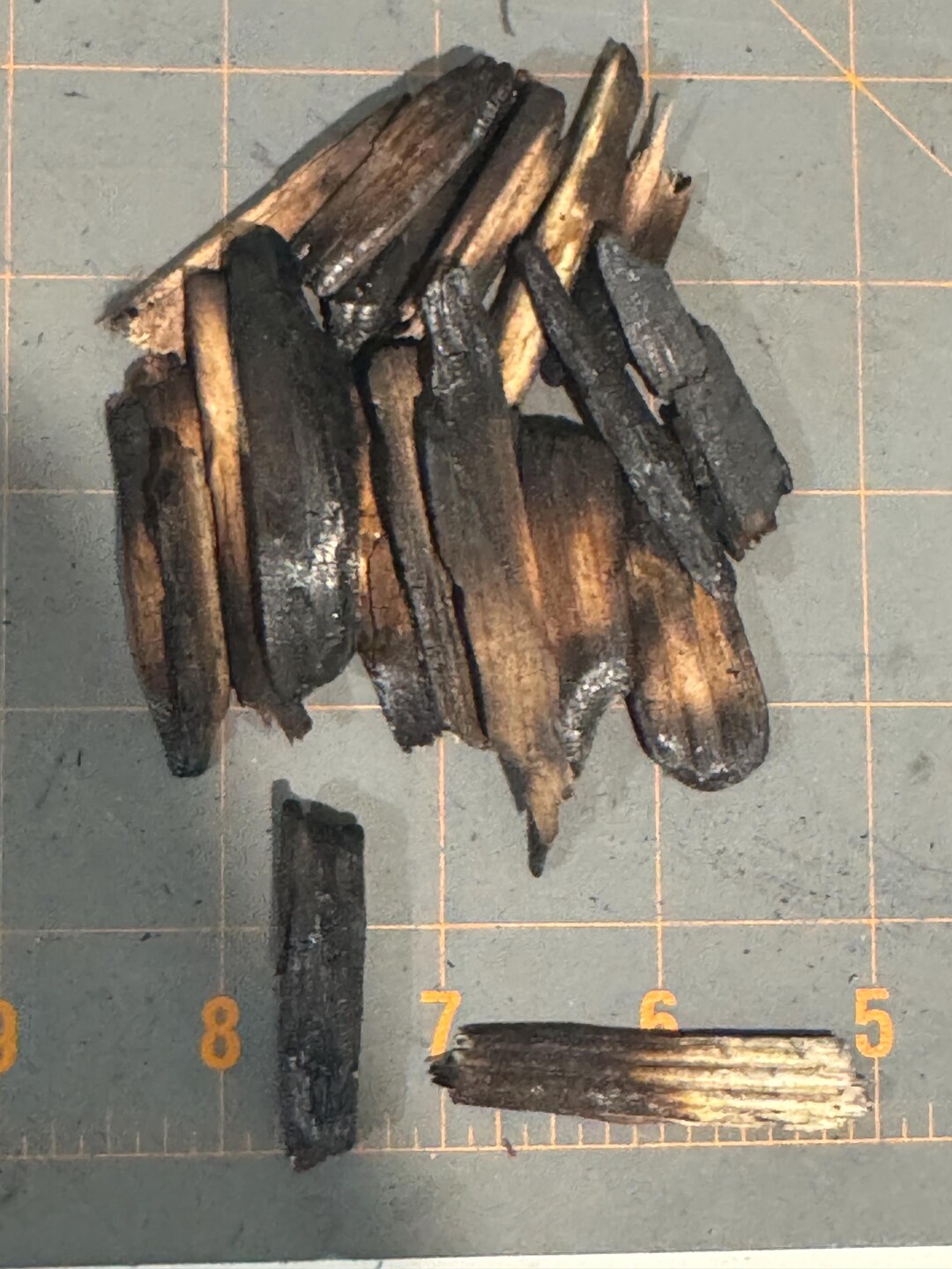 Real Charred Wood Fragments – Hand-burned Diorama Material (limited ...