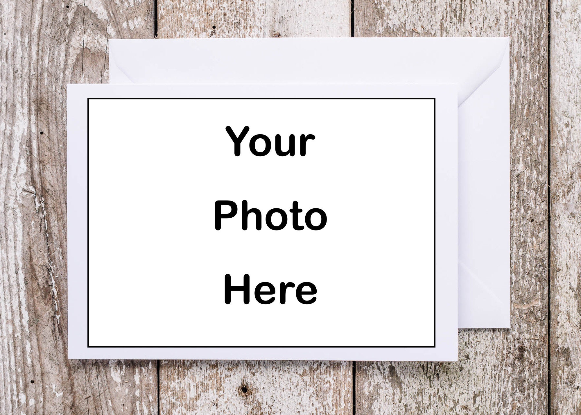 SPECIAL! Your Photo on Folded 5 or 10 Pack Note Cards - 4x5 or 5x7 ...