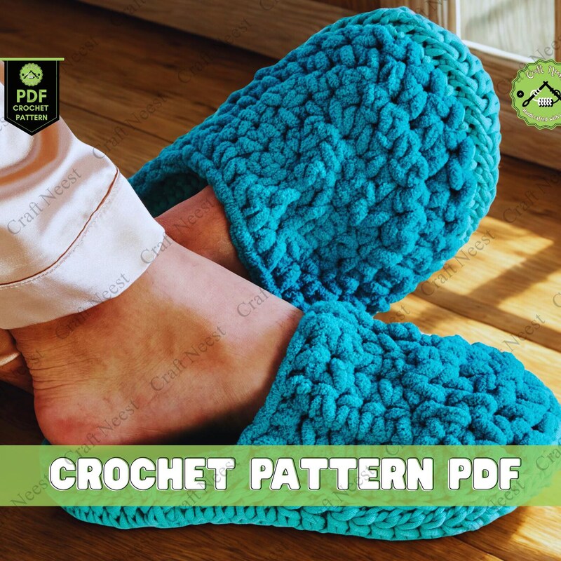 Mens Slipper Pattern - Etsy