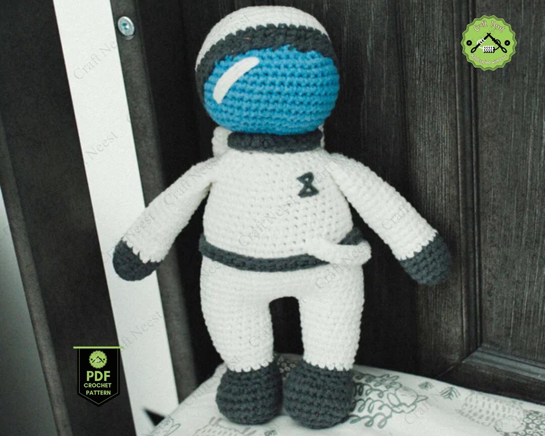 Crochet Astronaut Pattern Rocket Spaceship Blanket NASA Amigurumi Space ...