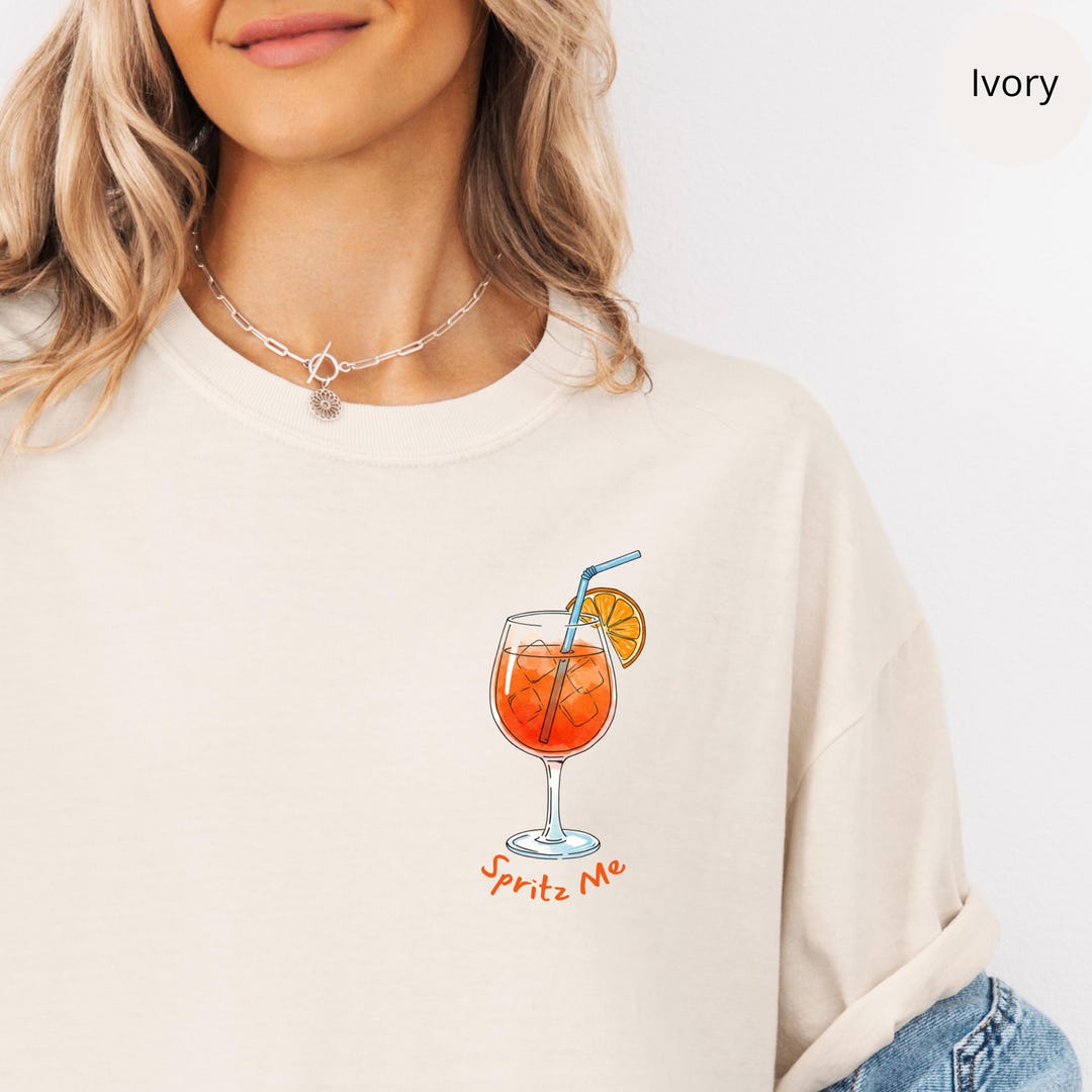 Comfort Colors Spritz Me Aperol Spritz Tee Shirt Italian Tshirt ...