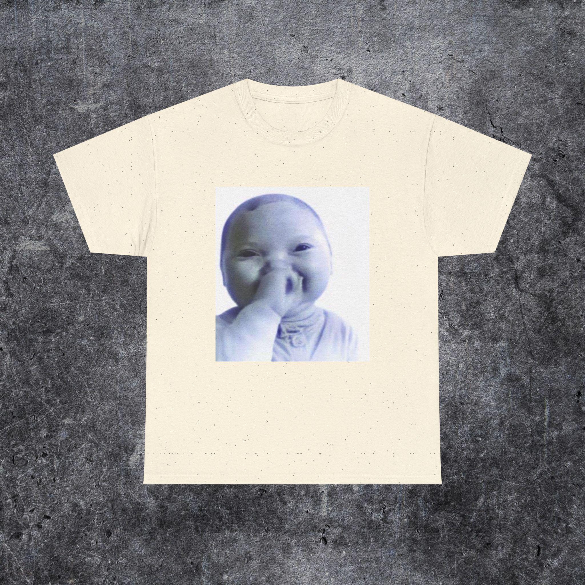 Ai Baby Meme, Tuff Baby Shirt, Brainrot Baby Shirt, Laughing Ai Kid Meme, Gen Alpha Humour Gift ...