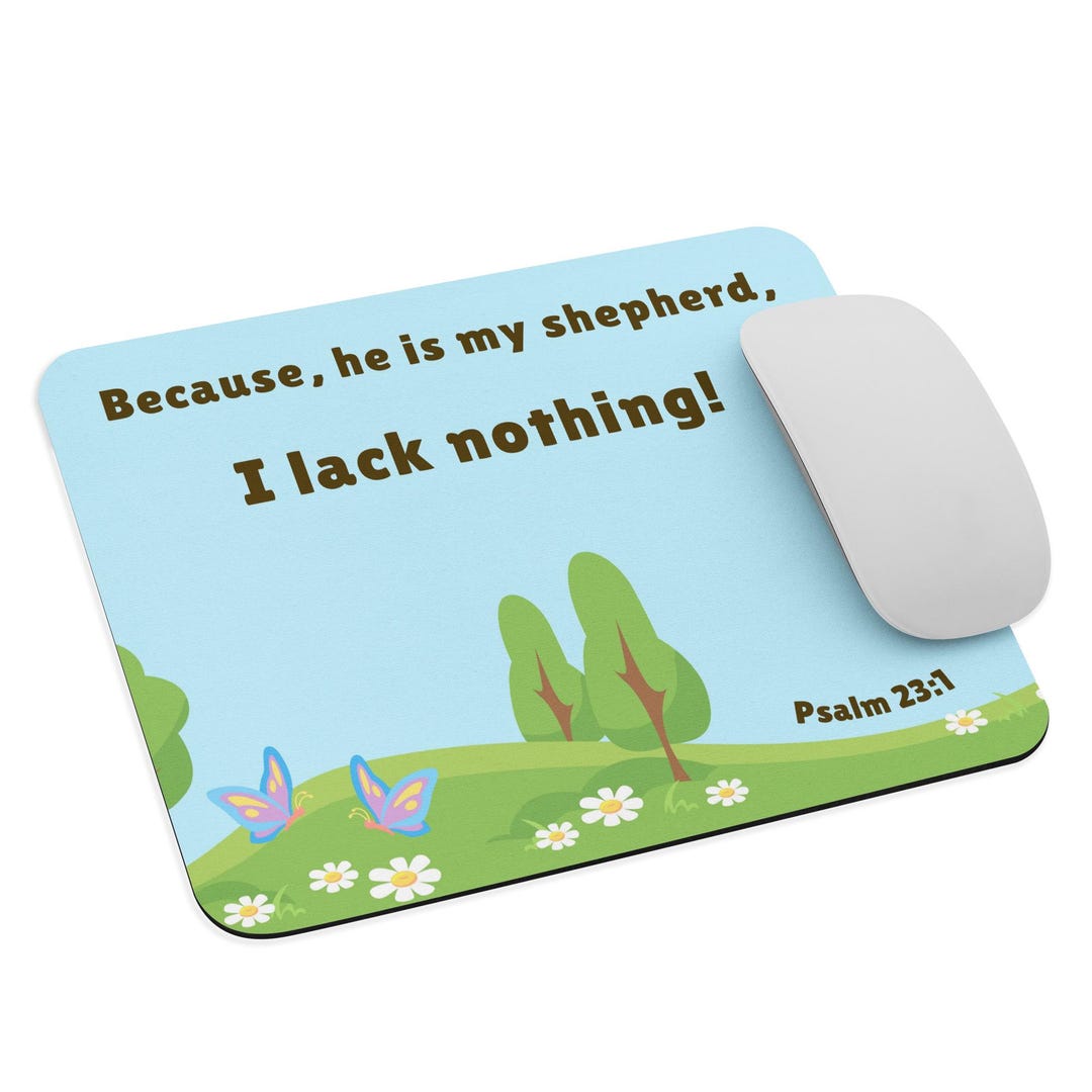 The Lord is My Shepherd - Mouse Pad - Etsy