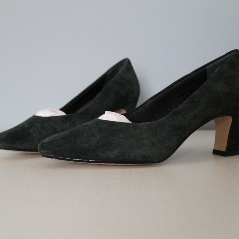 Green Pumps - Etsy