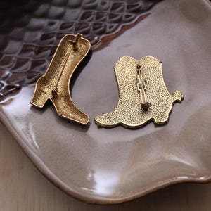 COWBOY Boots Brooches Vintage Cowboy Cowgirl Boots Brooch - Etsy