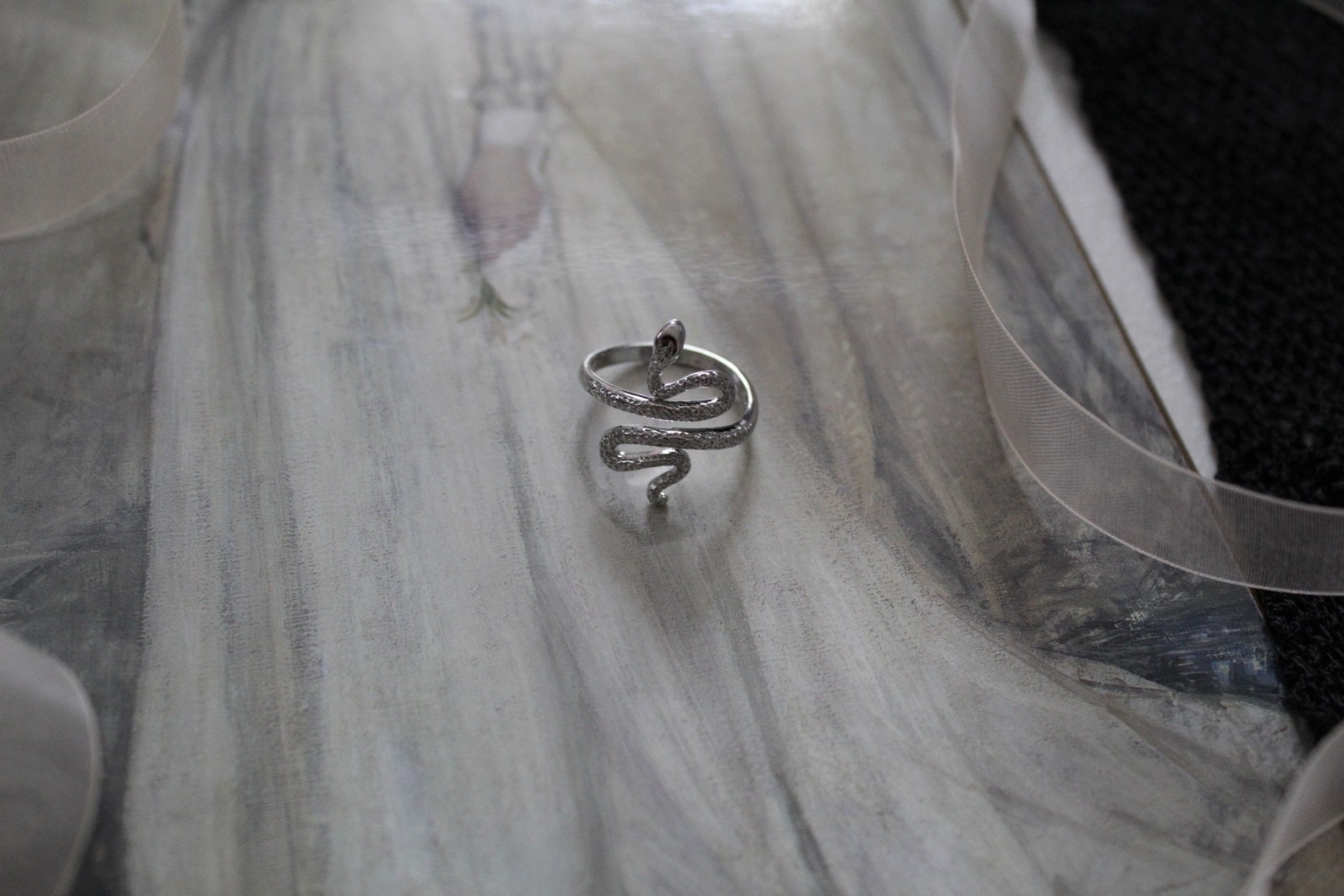 THE SERPENT Ring Gothic Victorian Witchy Bohemian Ring - Etsy