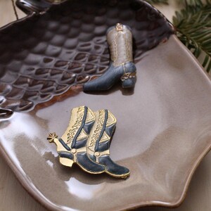 COWBOY Boots Brooches Vintage Cowboy Cowgirl Boots Brooch - Etsy