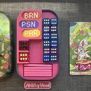 Pokemon TCG Mini Tin W/ Insert, Markers, Coin, and Art Card (prismatic ...