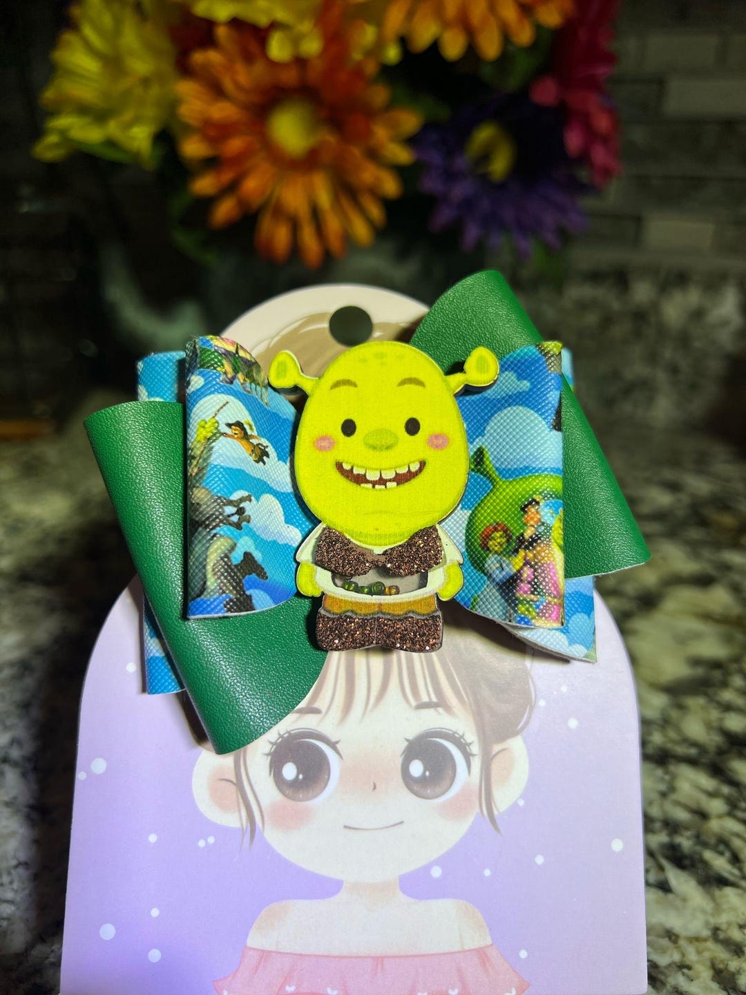 BOW (SHREK) - Etsy