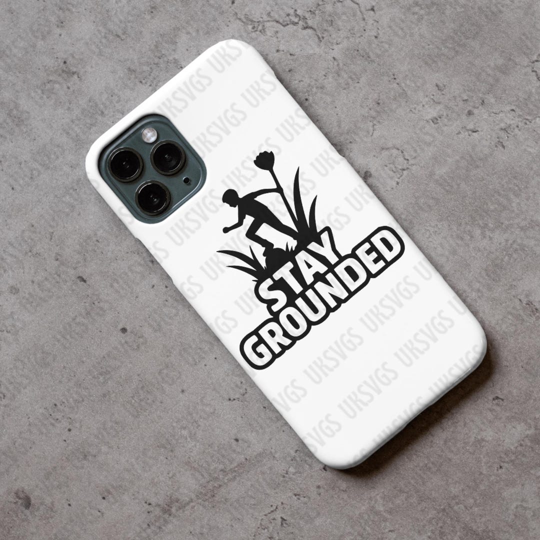 Stay Grounded SVG Bundle for Cricut, Silhouette, Gamers Cut File ...