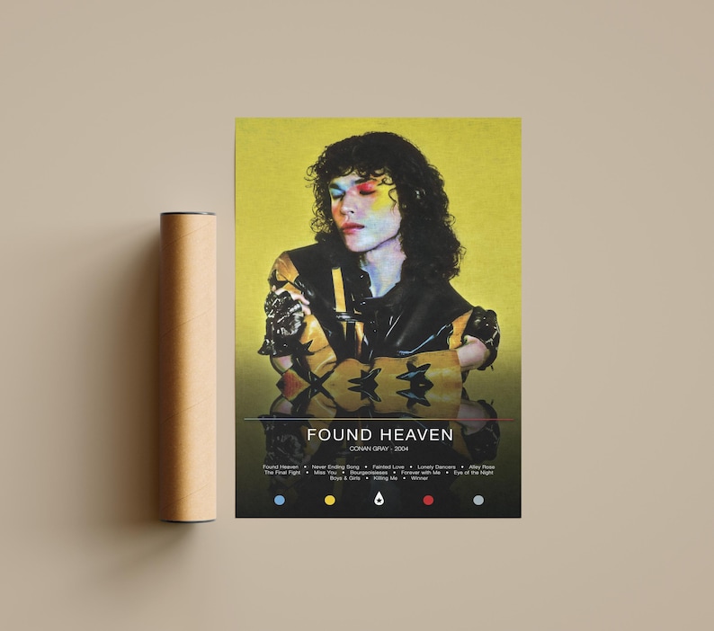 Conan Gray Poster | Found Heaven Poster #03001 | Album Poster Prints ...