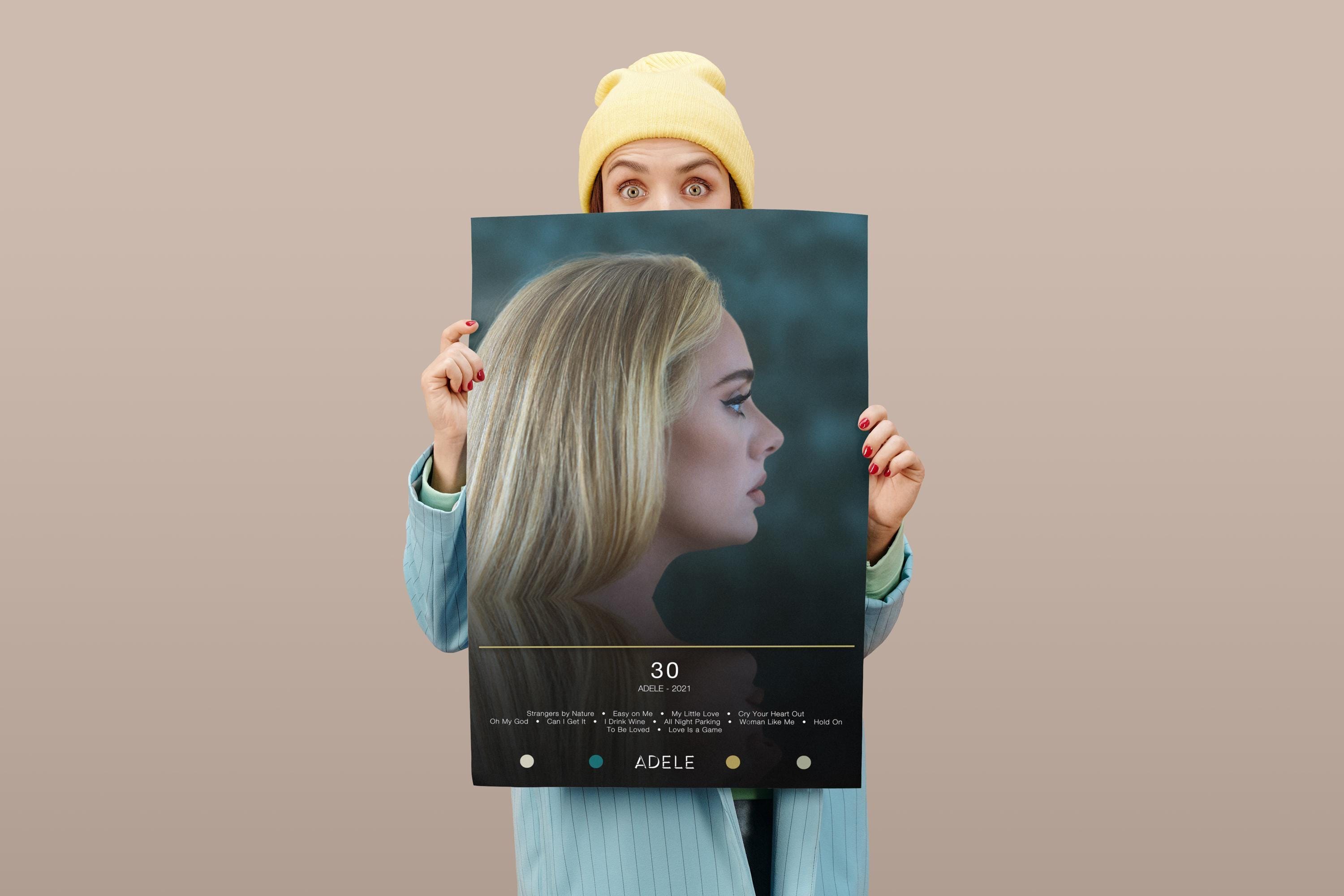Adele Poster | 30 Poster | Album Poster Prints | Wall Decor Posters ...