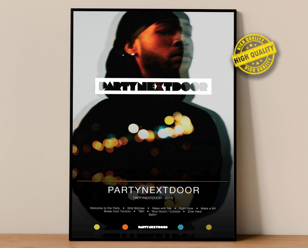 PARTYNEXTDOOR Poster | PARTYNEXTDOOR Poster | Album Poster Prints ...