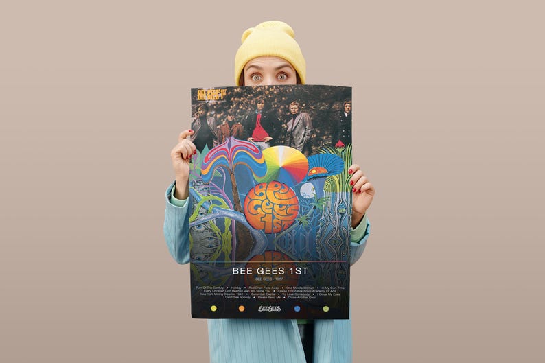 Bee Gees Poster | Bee Gees 1st Poster | Album Poster Prints | Wall ...