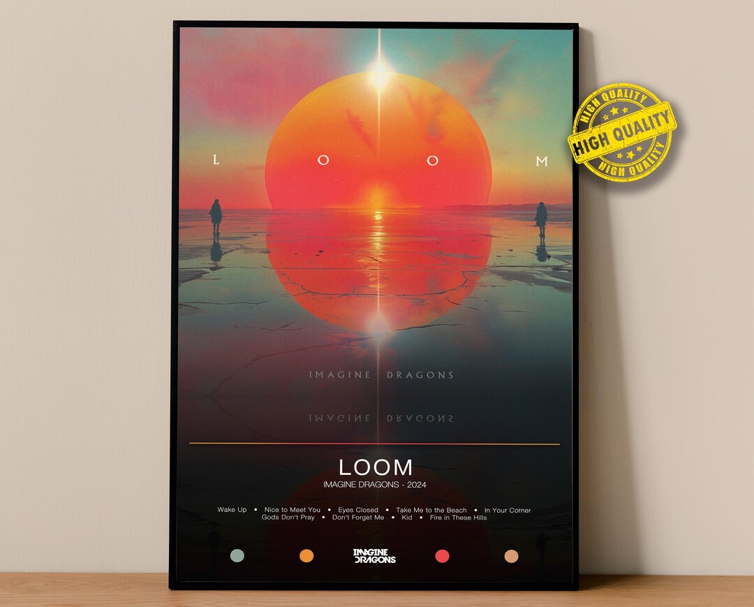 Imagine Dragons Poster | LOOM Poster #09003 | Album Poster Prints ...
