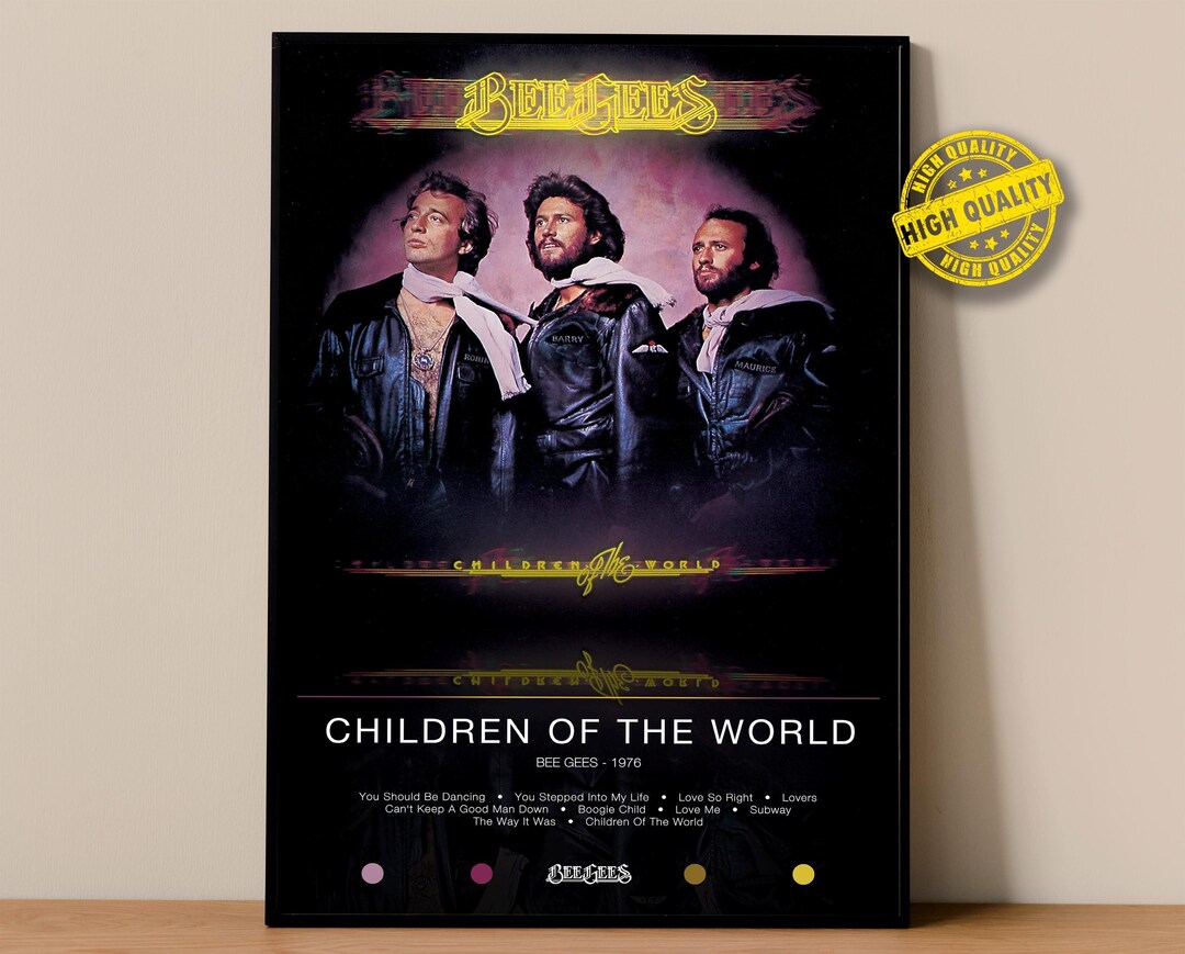 Bee Gees Poster | Children of the World Poster | Album Poster Prints ...