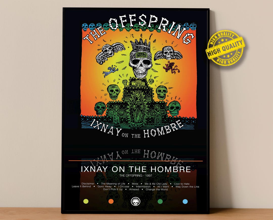The Offspring Poster | Ixnay on the Hombre Poster | Album Poster Prints ...